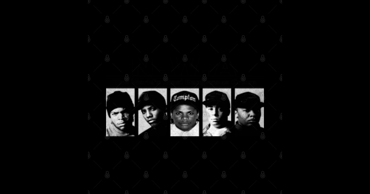 Dangerous Grup NWA - Nwa - Sticker | TeePublic