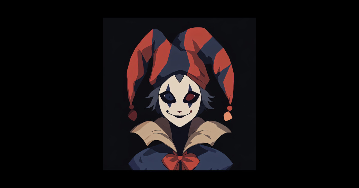 Jester | Anime style - Jester - Sticker | TeePublic
