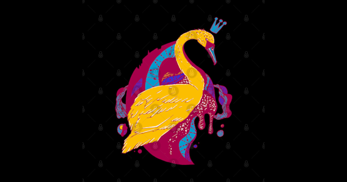 Triad Swan Queen - Swan - T-Shirt | TeePublic