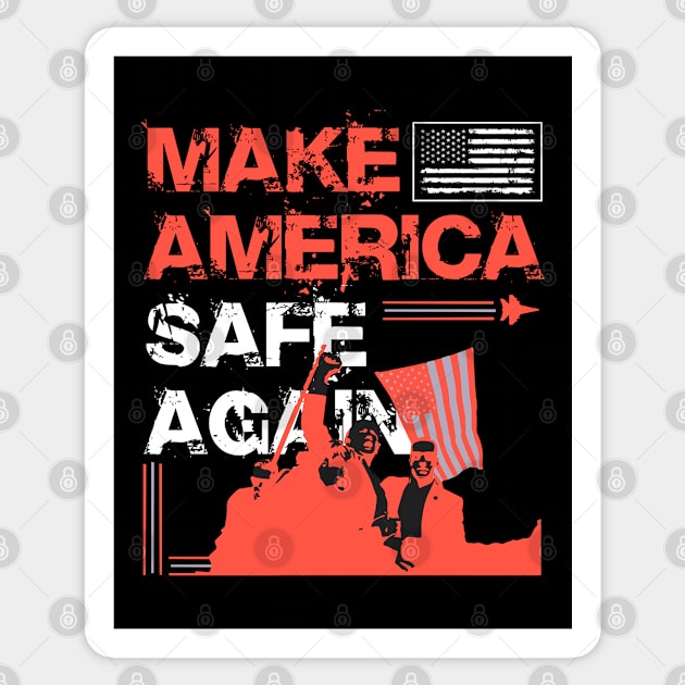 Trump Vance 2024 Make America Safe Again Recolor - Trump Vance 2024 ...