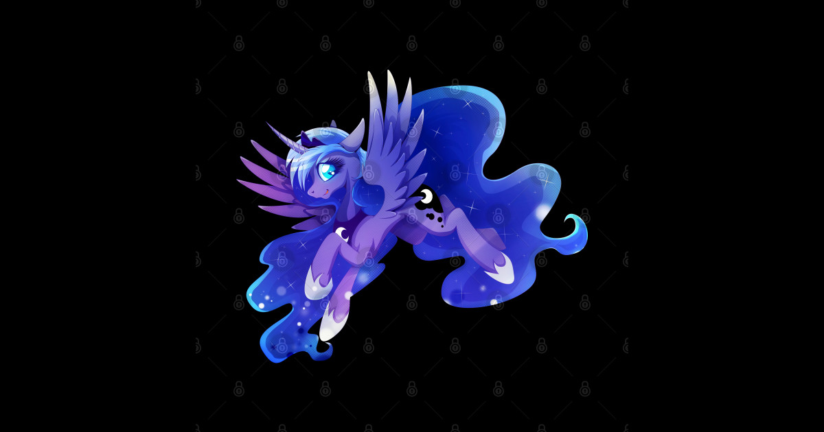 Princess Luna - My Little Pony - Sticker | TeePublic