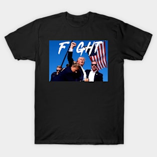 Trump Fight T-Shirts for Sale | TeePublic