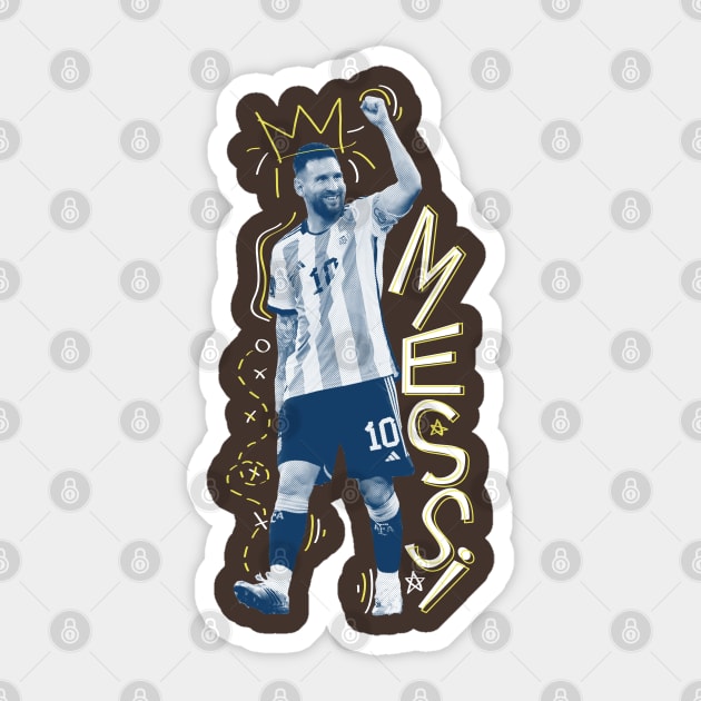 MESSI - Lionel Messi - Sticker | TeePublic
