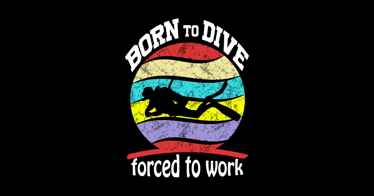 diving - Diving - Sticker | TeePublic