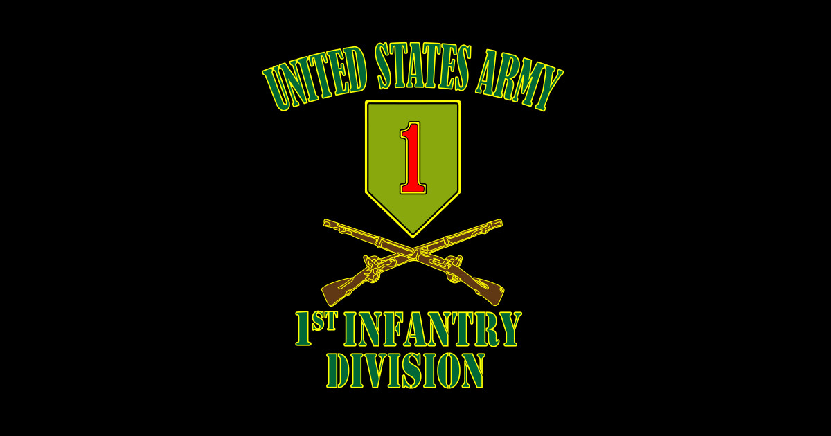 1st Infantry Division - Army - Sticker | TeePublic