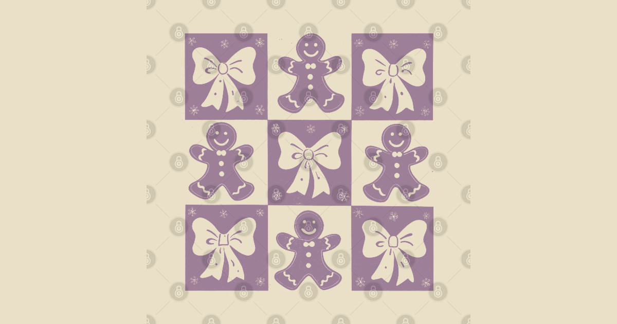 Retro Checkered Gingerbread Man Coquette Vintage Style Shirt ...