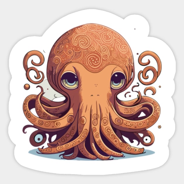 Octopus Oracle - Octopus Oracle - Sticker | TeePublic