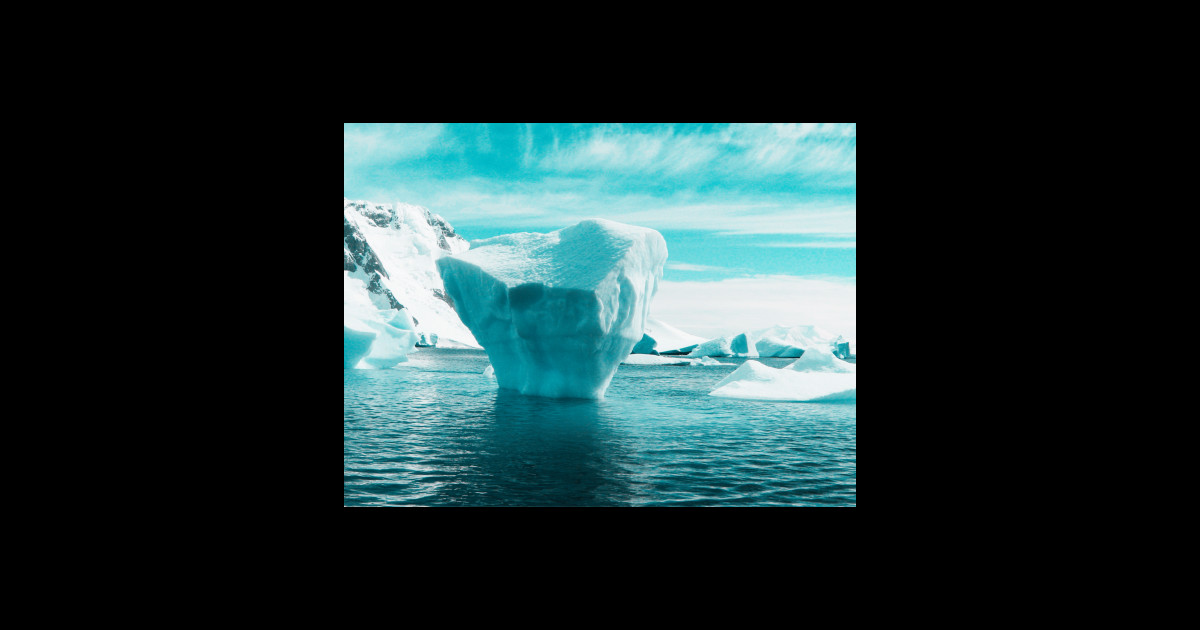 Iceberg (Color Pop) - Iceberg - Sticker | TeePublic