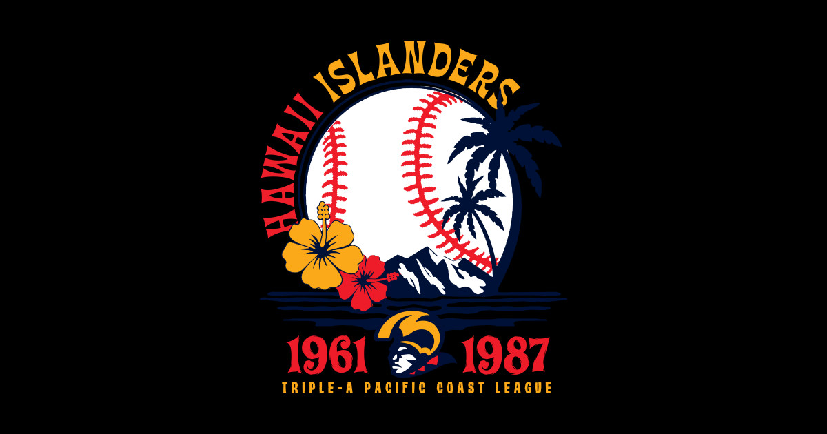 Hawaii Islanders - Defunct Minor League Baseball Teams - Sticker ...
