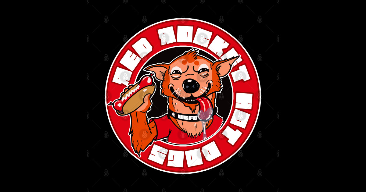 Red Rocket Hot Dogs - Humor - Tapestry | TeePublic