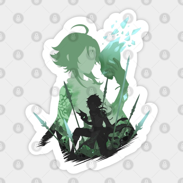 Xiao Genshin Impact - Xiao Genshin Impact - Sticker | TeePublic