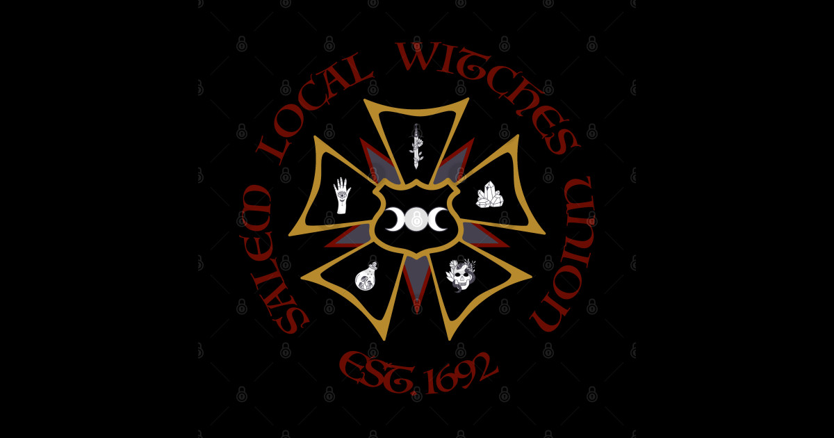 Salem Local Witches Union - Witch - Sticker | TeePublic