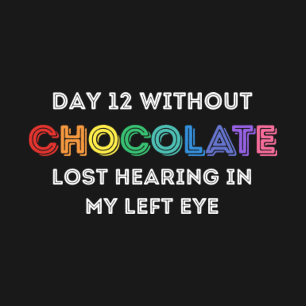 Day 12 Without Chocolate Lost Hearing In My Left Eye - Day 12 Without ...