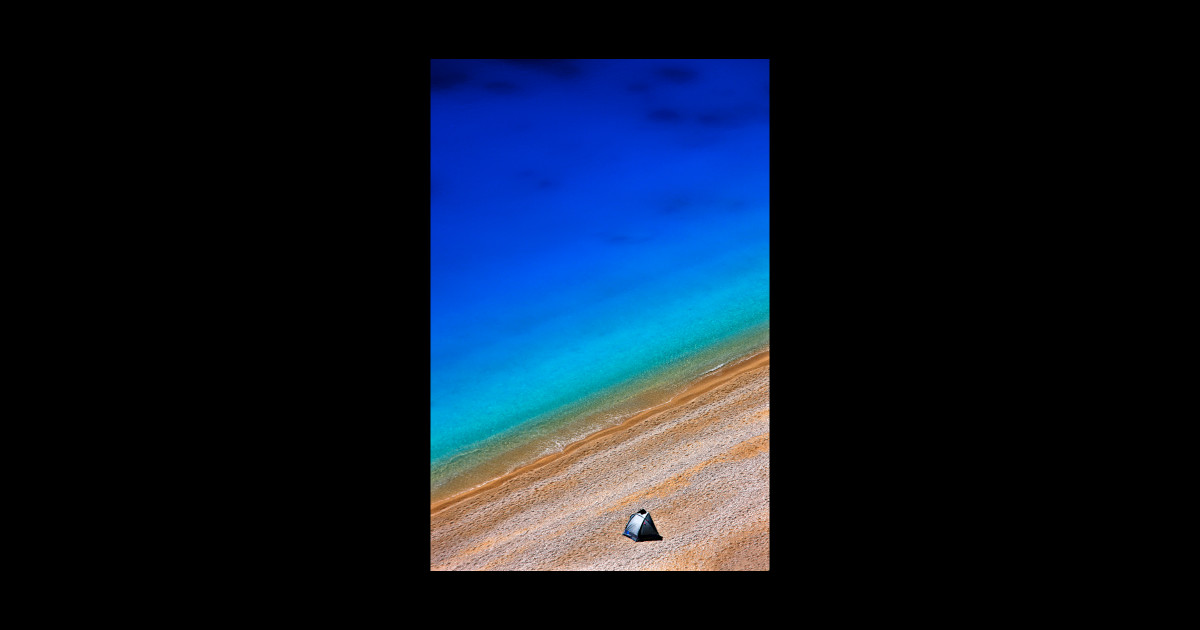 Shades of blue - Lefkada island - Greece - Posters and Art Prints ...
