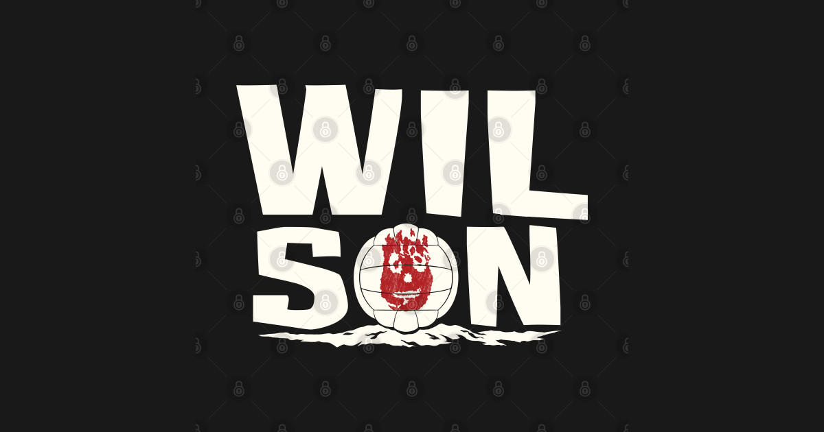 Wilson Volleyball – Iconic Handprint Sports Humor Design - Cast Away ...