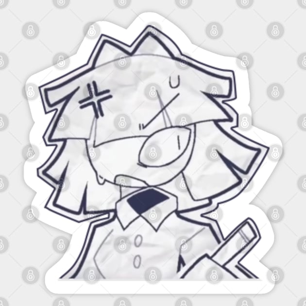 claire fundamental paper education - Claire Fpe - Sticker | TeePublic