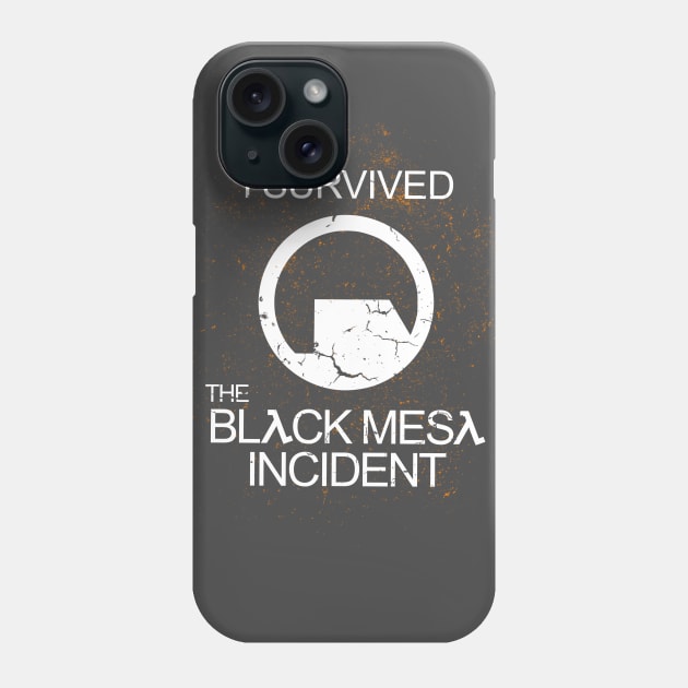 I SURVIVED BLACK MESA - Half Life - Phone Case | TeePublic