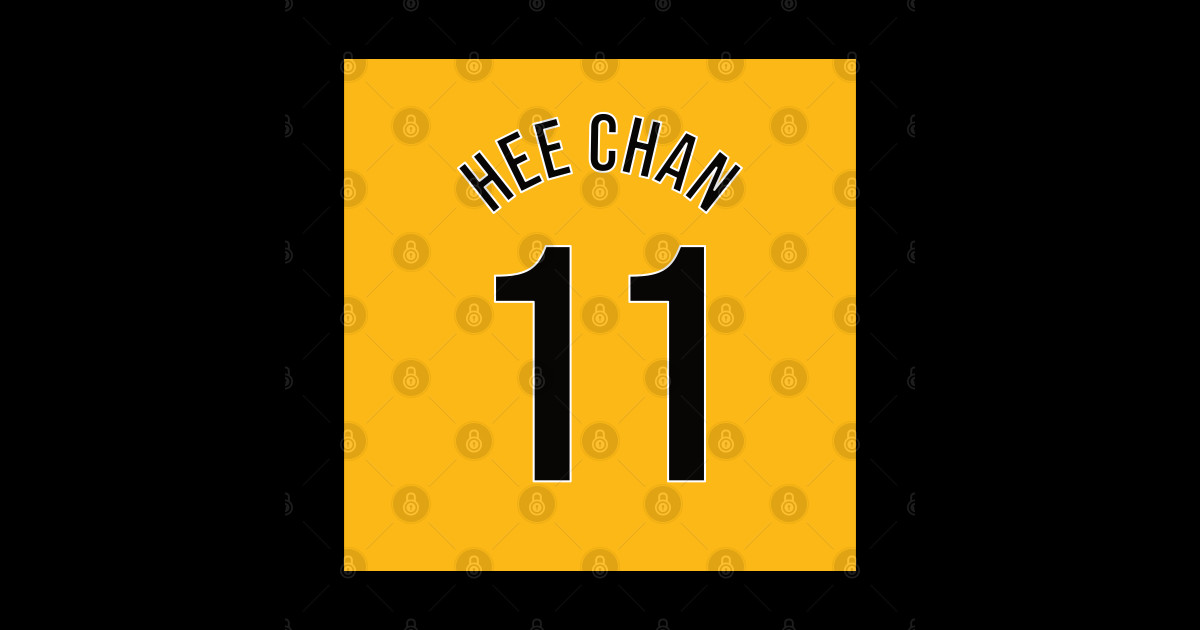 Hee Chan 11 Home Kit - 22/23 Season - Hee Chan Hwang - Sticker | TeePublic