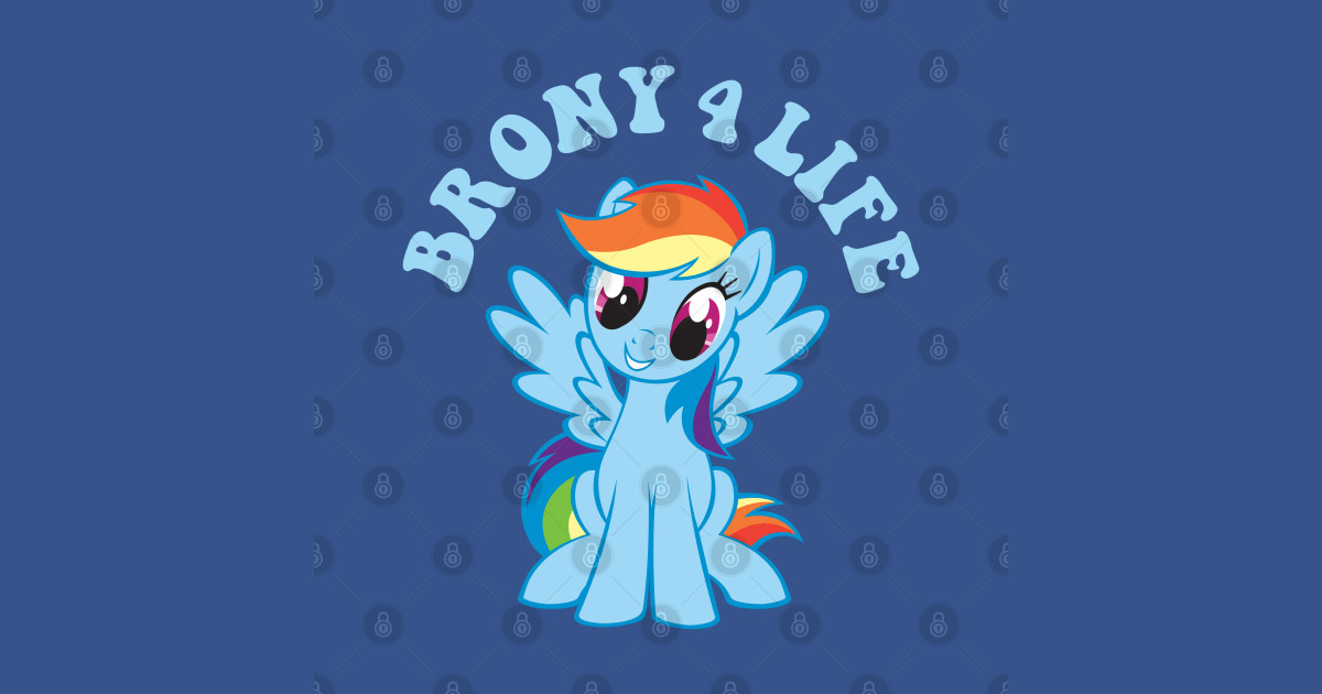 My little pony - BRONY 4 LIFE - Brony Rainbow Unicorn Valentine Horses ...