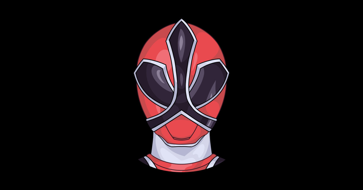 Red Samurai Ranger - Power Rangers - Sticker | TeePublic