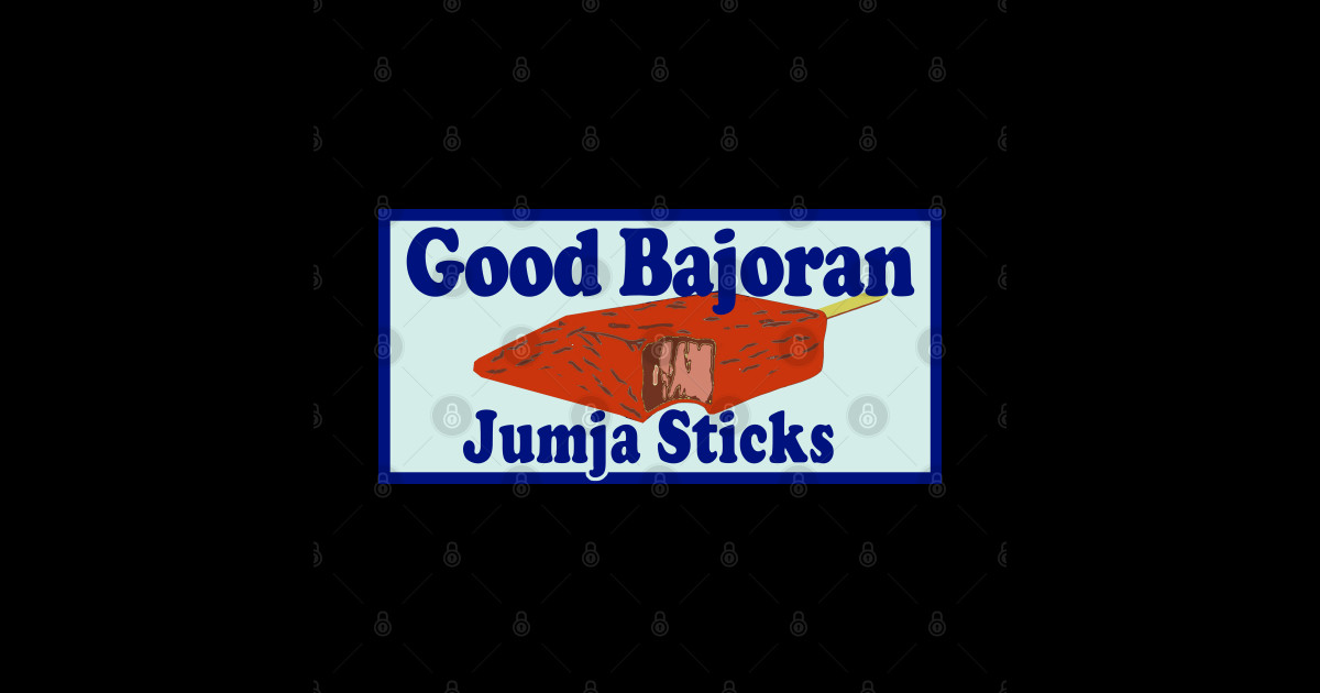 Good Bajoran Jumja Sticks - Star Trek - Sticker | TeePublic