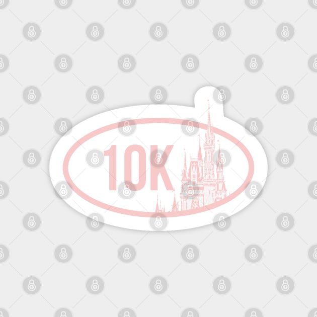 10k Magic Castle Sticker Millennial Pink - Disney - Sticker | TeePublic