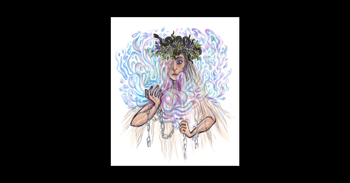 Hecate goddess of Witchcraft and Ghosts - Hecate - Sticker | TeePublic