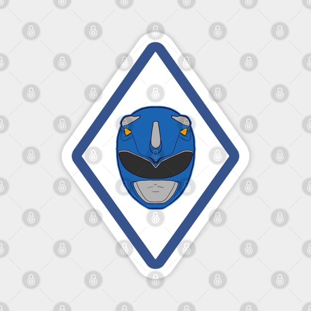 power ranger blue ranger - Power Rangers - Magnet | TeePublic