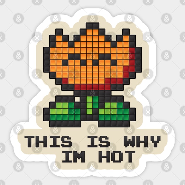 8 bit fire flower