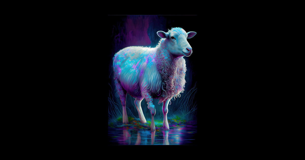 Farm Sheep Art - Sheep - Sticker | TeePublic