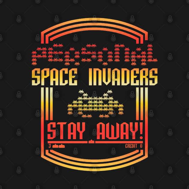Personal Space Invaders - Personal Space - T-Shirt sold by Guy Taylor ...