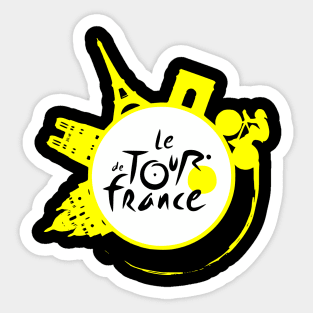 Tour De France Cycling Stickers for Sale | TeePublic