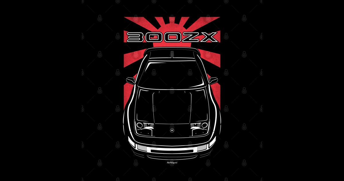 Fairlady 300ZX Z32 1991-2000 - 300zx - Sticker | TeePublic