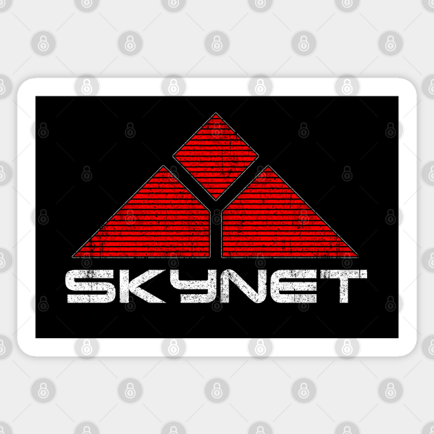 Skynet Logo - Terminator - Sticker | TeePublic