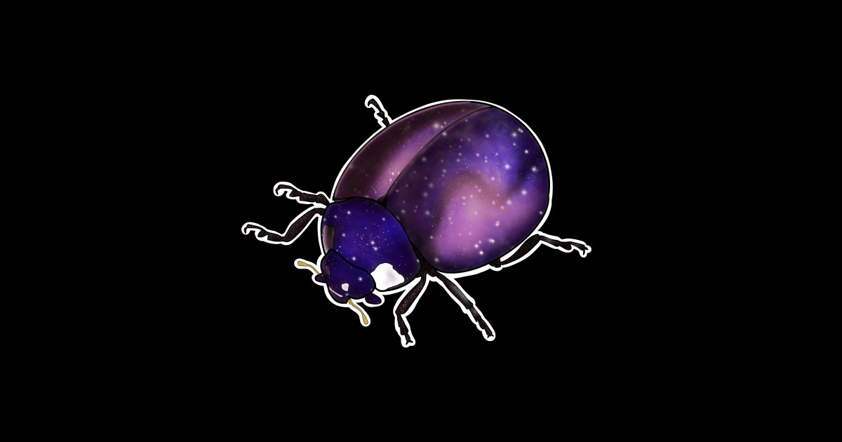 Space Ladybug - Ladybug - Sticker | TeePublic