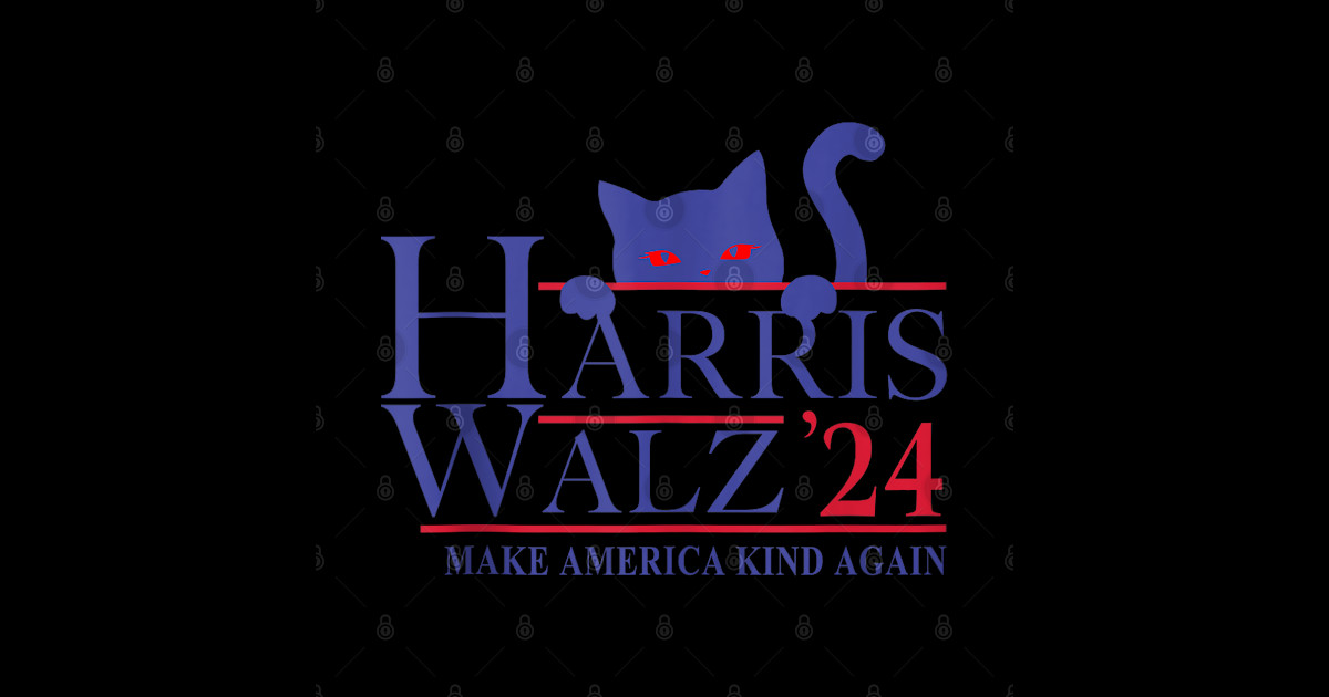 Harris Waltz 2024 Make America Kind Again Harris Walz Quote - Harris ...