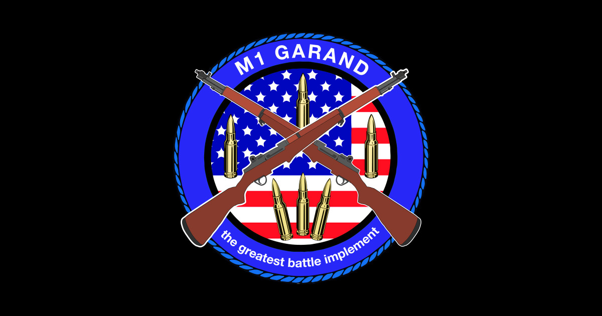 M1 GARAND LOGO - M1 Garand - Sticker | TeePublic