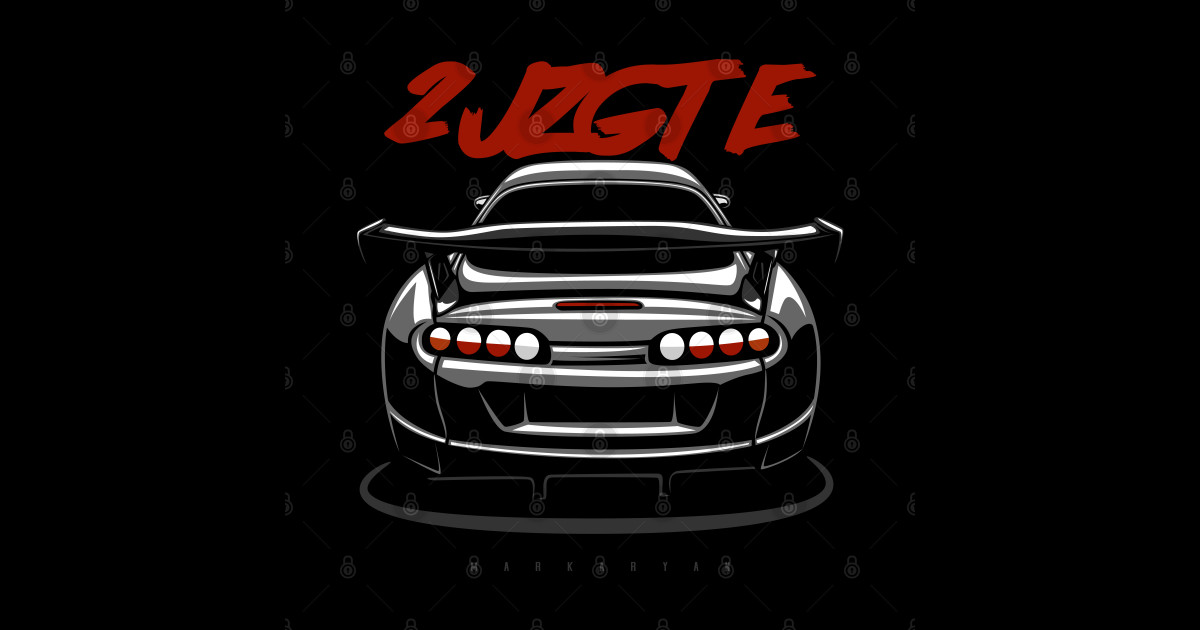 Supra 2JZ-GTE - Supra Mk4 - Sticker | TeePublic