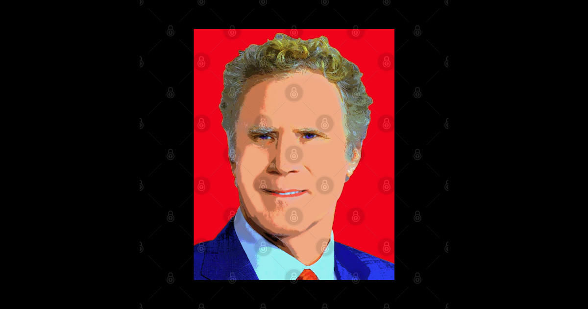 will ferrell - Will Ferrell - Sticker | TeePublic