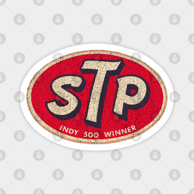 STP Racing - Motor Oil - Magnet | TeePublic