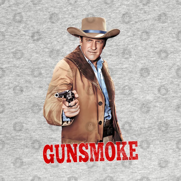 Gunsmoke - Matt Dillon - Gun - 50s Tv Show - Classic Tv Shows - T-Shirt ...