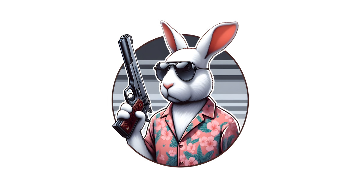 Tactical Bunny - Bunny - T-Shirt | TeePublic