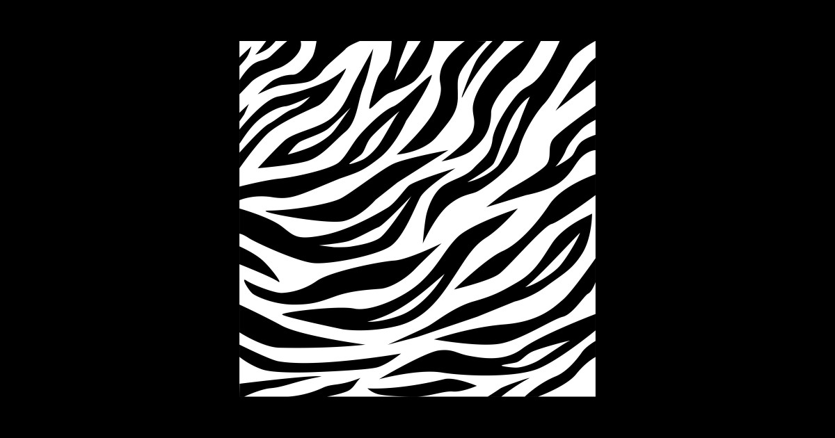 Black and White Tiger Stripe Pattern - Tiger Stripes - Pillow | TeePublic