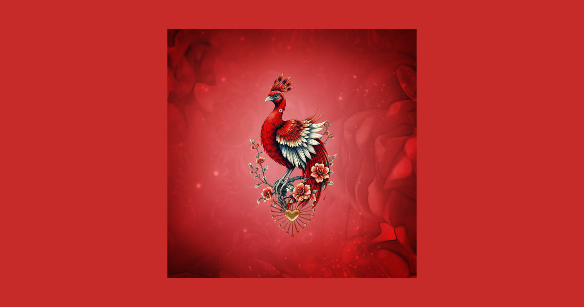 Gazing into infinity at a majestic fantasy bird. - Gazing Into Infinity ...