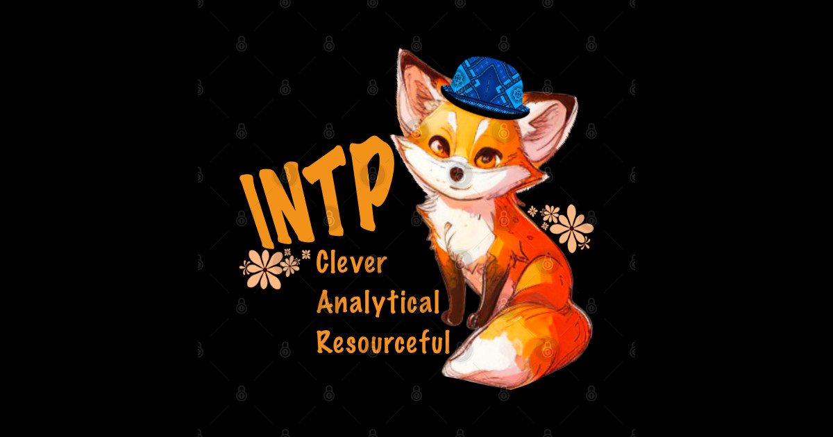 INTP Architect, Fox - Mbti - Sticker | TeePublic