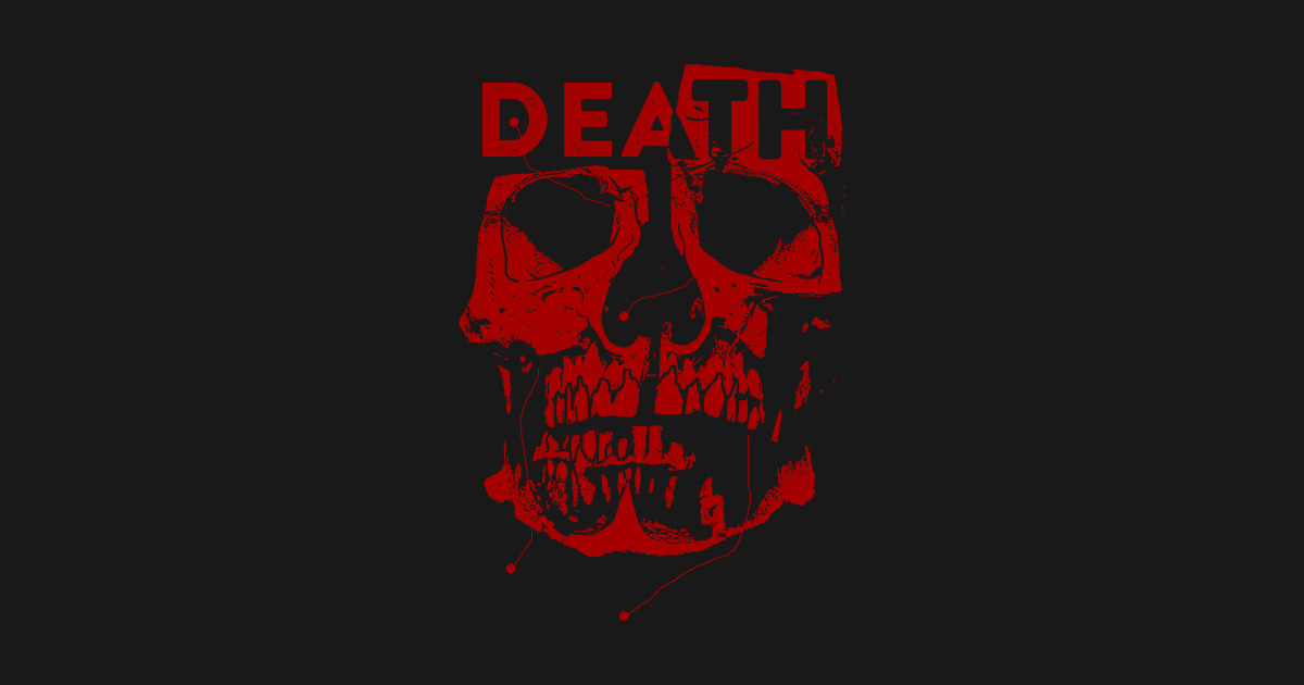 Death Red - Death Skull - T-Shirt | TeePublic