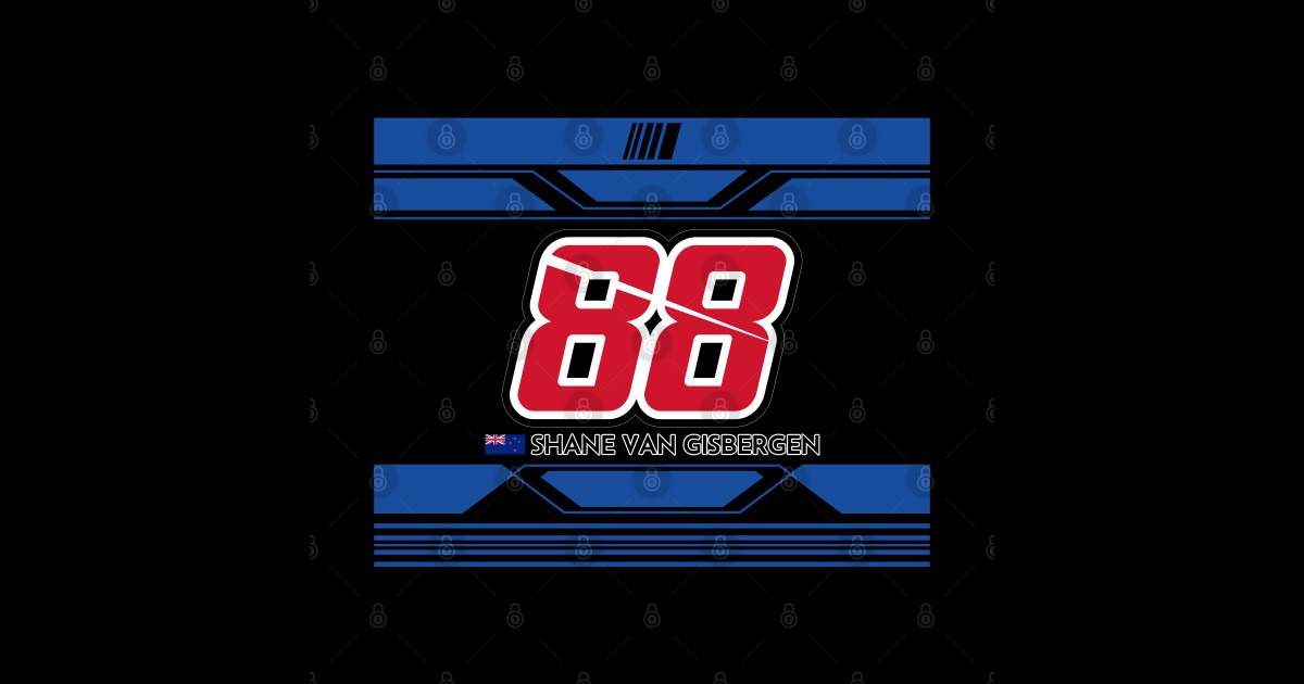 Shane van Gisbergen #88 2025 NASCAR Design - Shane Van Gisbergen ...