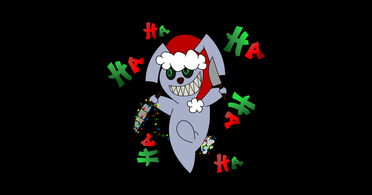 Marvin the Killer Bunny (Christmas Edition) - Killer Bunny - Posters ...