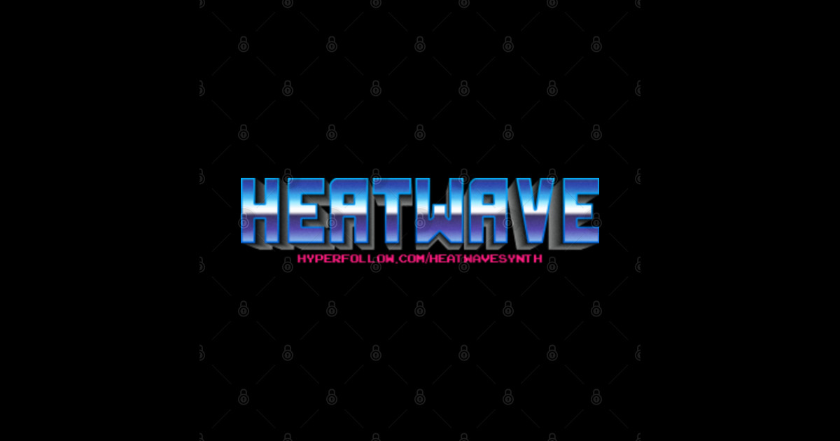 HEATWAVE 2023 LOGO #4 - Music - Sticker | TeePublic