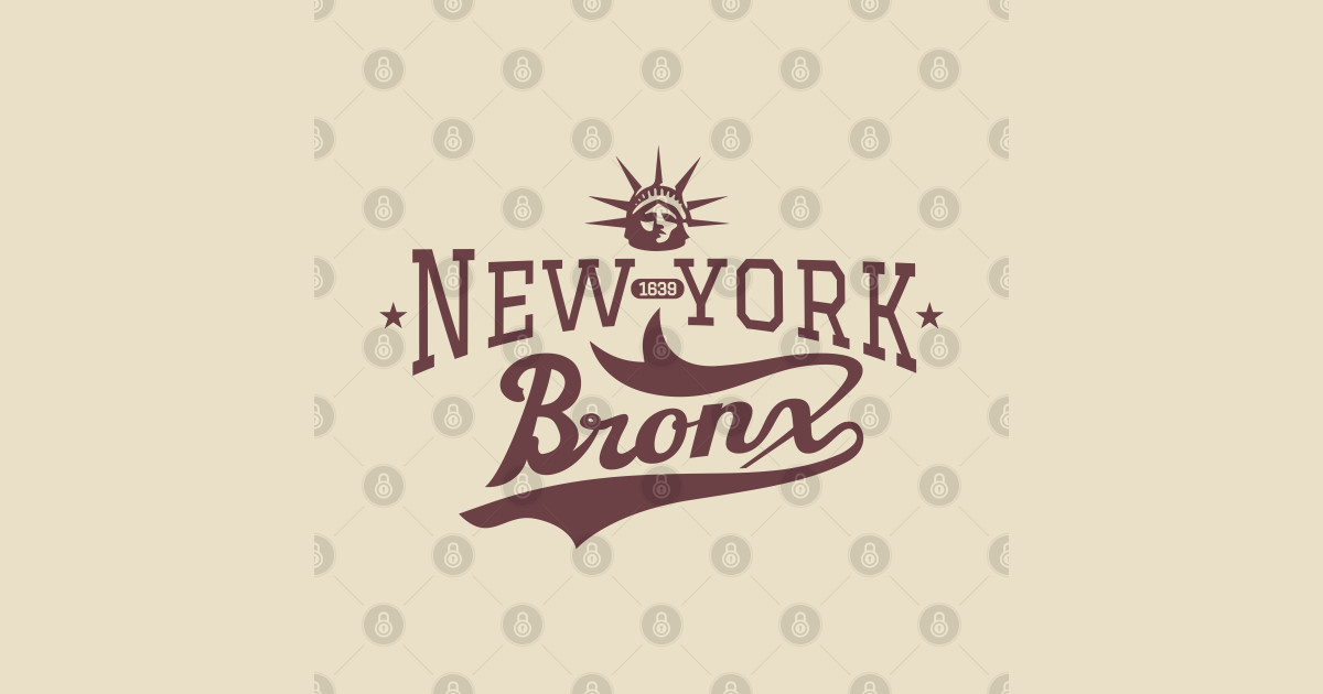 New York Bronx - New York Bronx Schriftzug - Bronx Logo - New York ...